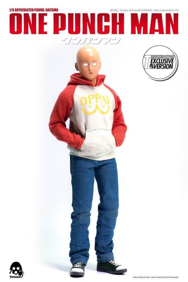 Onesixth Scale One Punch Man SAITAMA By Threezero The Toy Chronicle