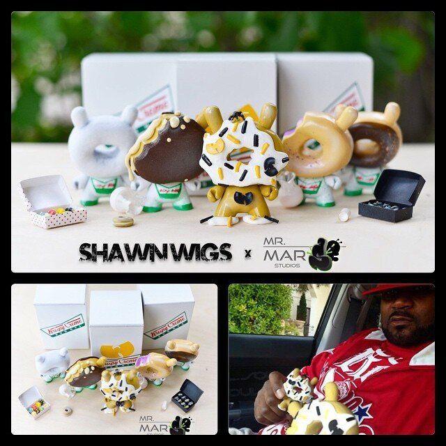 Mr. Krispy Dunny Series II By Mr Mars x Shawn Wigs - The Toy Chronicle