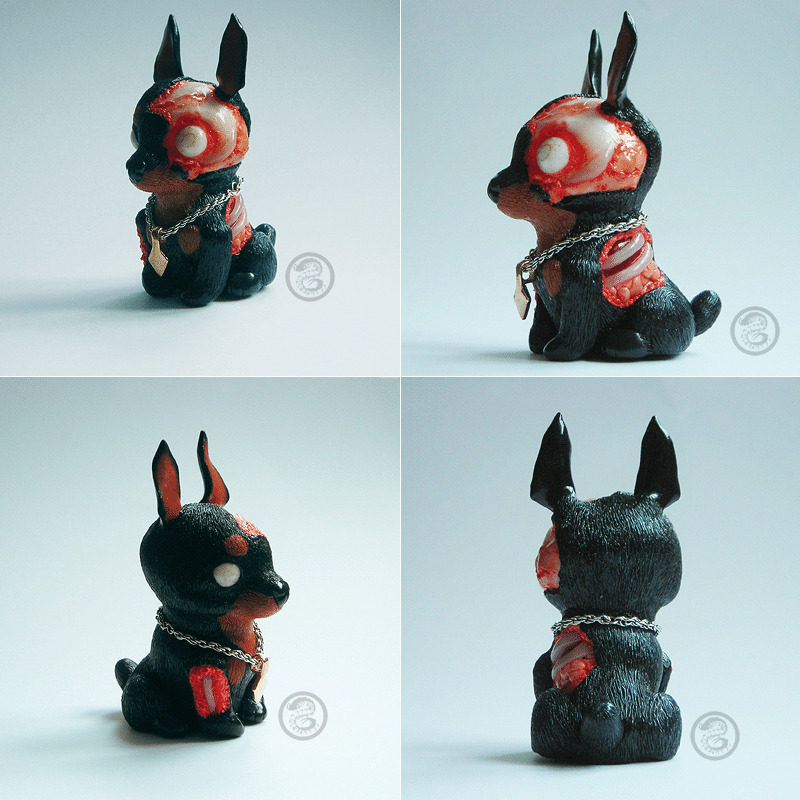 CHIBI ZOMBIE DOG by Hiroyasu Ike - The Toy Chronicle