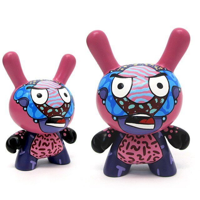 Custom Kidrobot Dunny Series By Sekure D - The Toy Chronicle