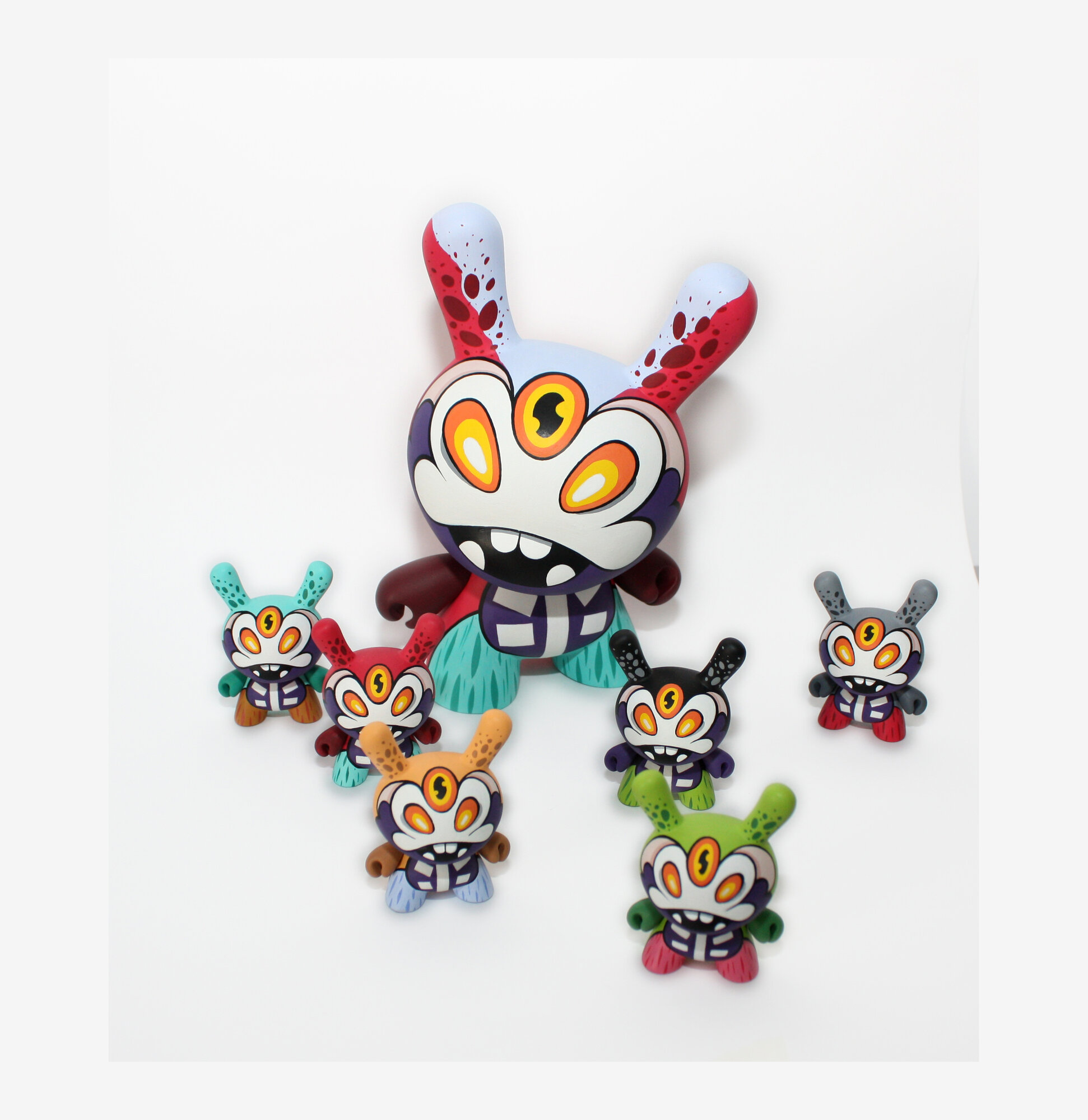 Urkö Kidrobot Custom Dunny Series by WuzOne! - The Toy Chronicle