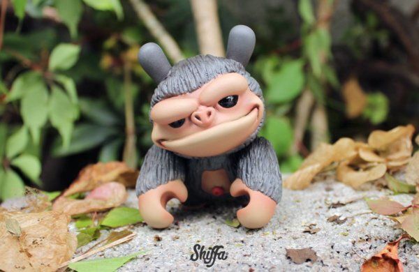 Kong - Custom Kidrobot Dunny by Shiffa - The Toy Chronicle