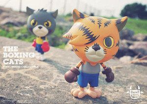The Boxing Cats by Devil Toys x Kaiser Luna Project - The Toy Chronicle