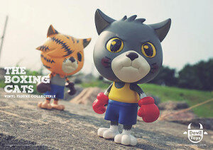 The Boxing Cats by Devil Toys x Kaiser Luna Project - The Toy Chronicle