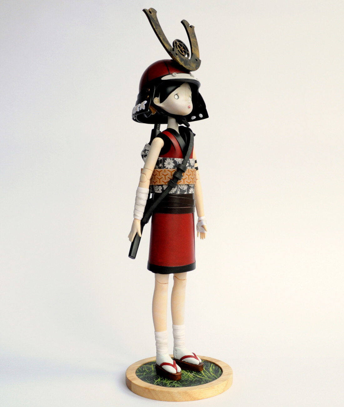 The Little Samurai Girl Shikomi By 2Petalrose | The Toy Chronicle