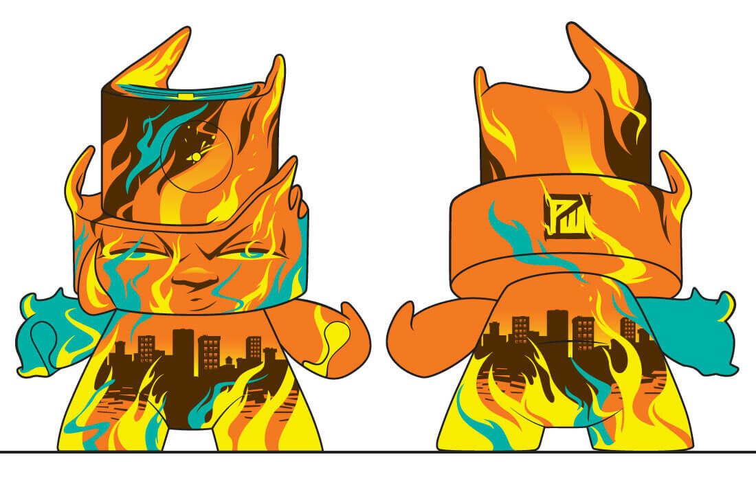 Patrick Wong's New Burner Kidrobot Fatcap - The Toy Chronicle