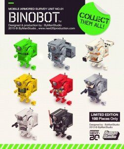 BINOBOT NO.01 By Bymanstudio x Next20 - The Toy Chronicle