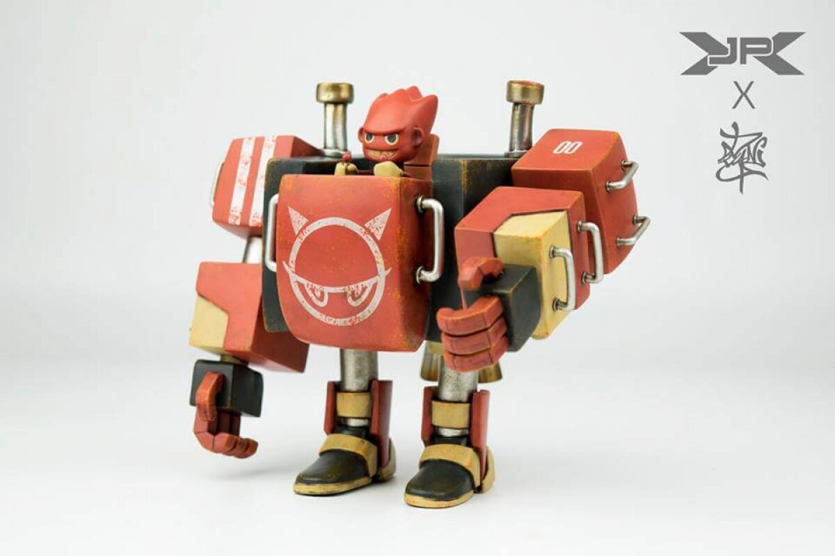 Cube Bot By The Duang x JPX Toys | The Toy Chronicle