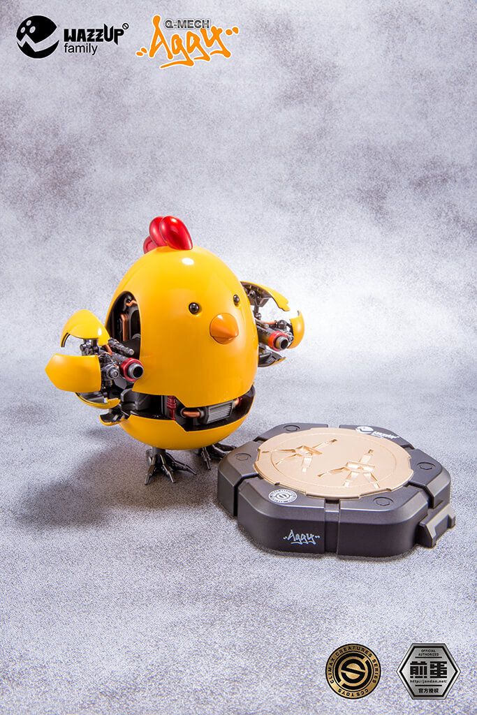 Q-MECH AGGY By Inson Song of WazzUp Family x Fanmade - The Toy Chronicle