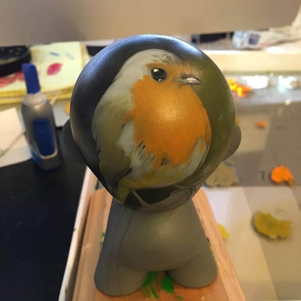 The Art of Lou Pimentel ‘The Birds and the Bee’ | The Toy Chronicle