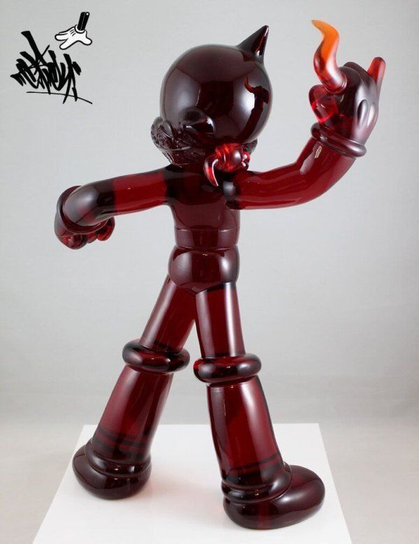 Mutha Chucka Red Dawn Edition Fine Art Sculpture By OG Slick x Silent ...