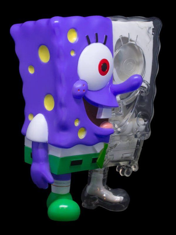 Secret Base’s SPONGEBOB DX Purple/Clear | The Toy Chronicle