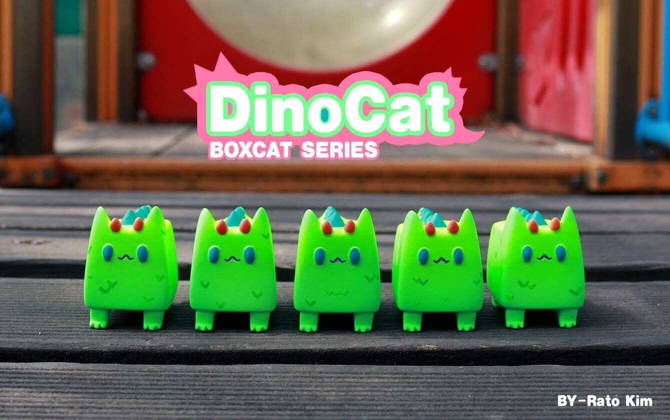 DinoCat Boxcat Series By Rato Kim - The Toy Chronicle