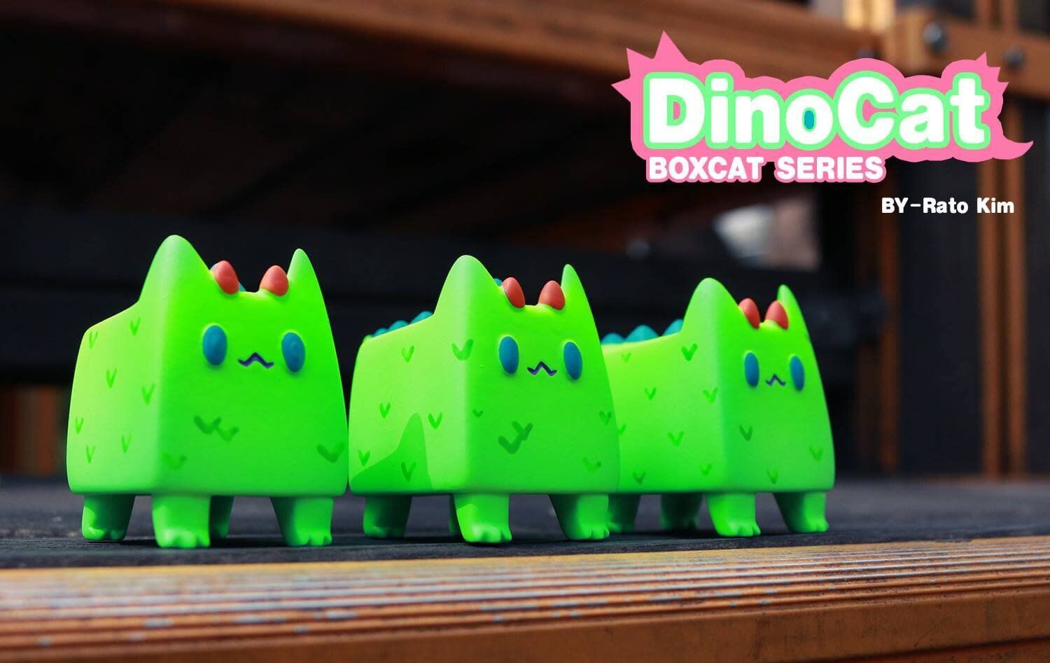DinoCat Boxcat Series By Rato Kim - The Toy Chronicle