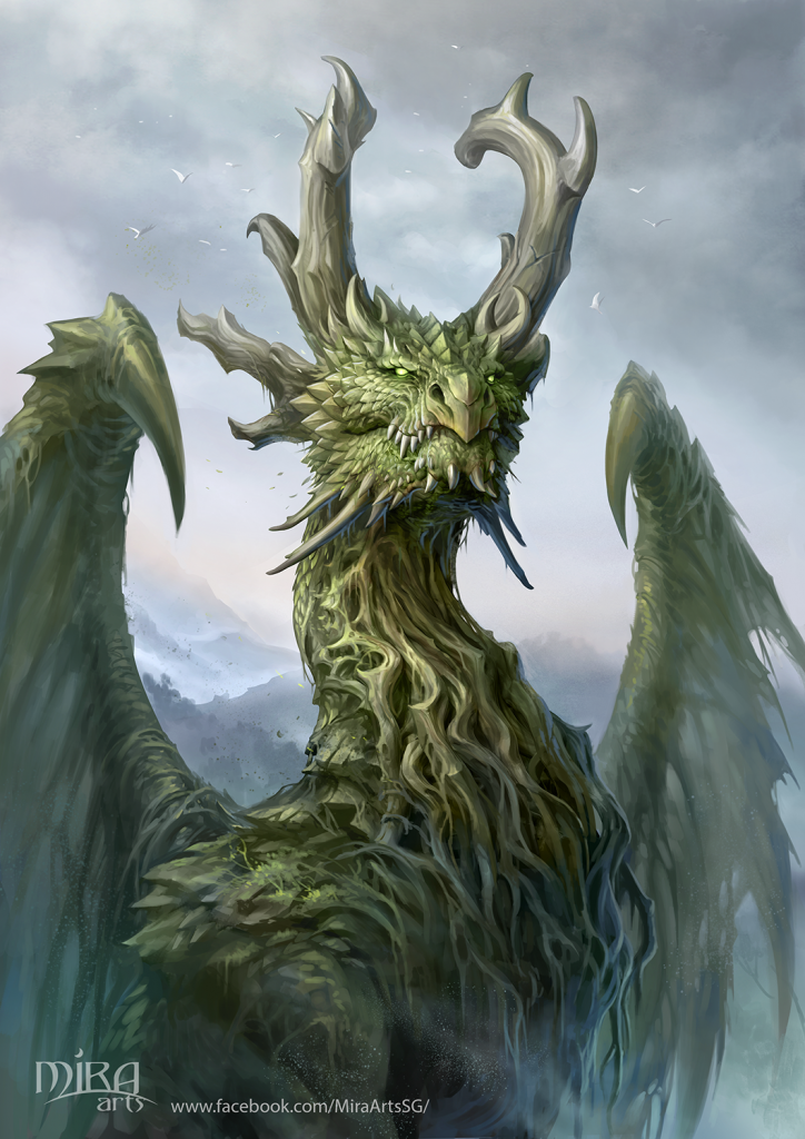 Forest Dragon by Mira-arts - The Toy Chronicle