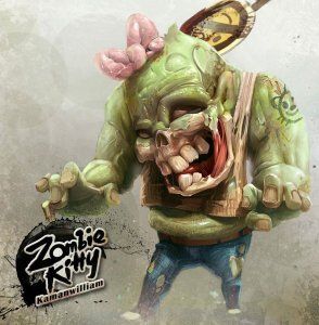 Zombie Kitty By Kaman William x ToyZero Plus - The Toy Chronicle