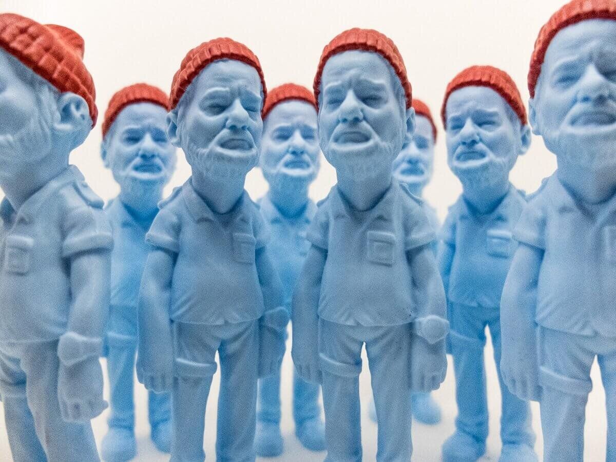 Mini STEVE ZISSOU By CodecZombie - The Toy Chronicle