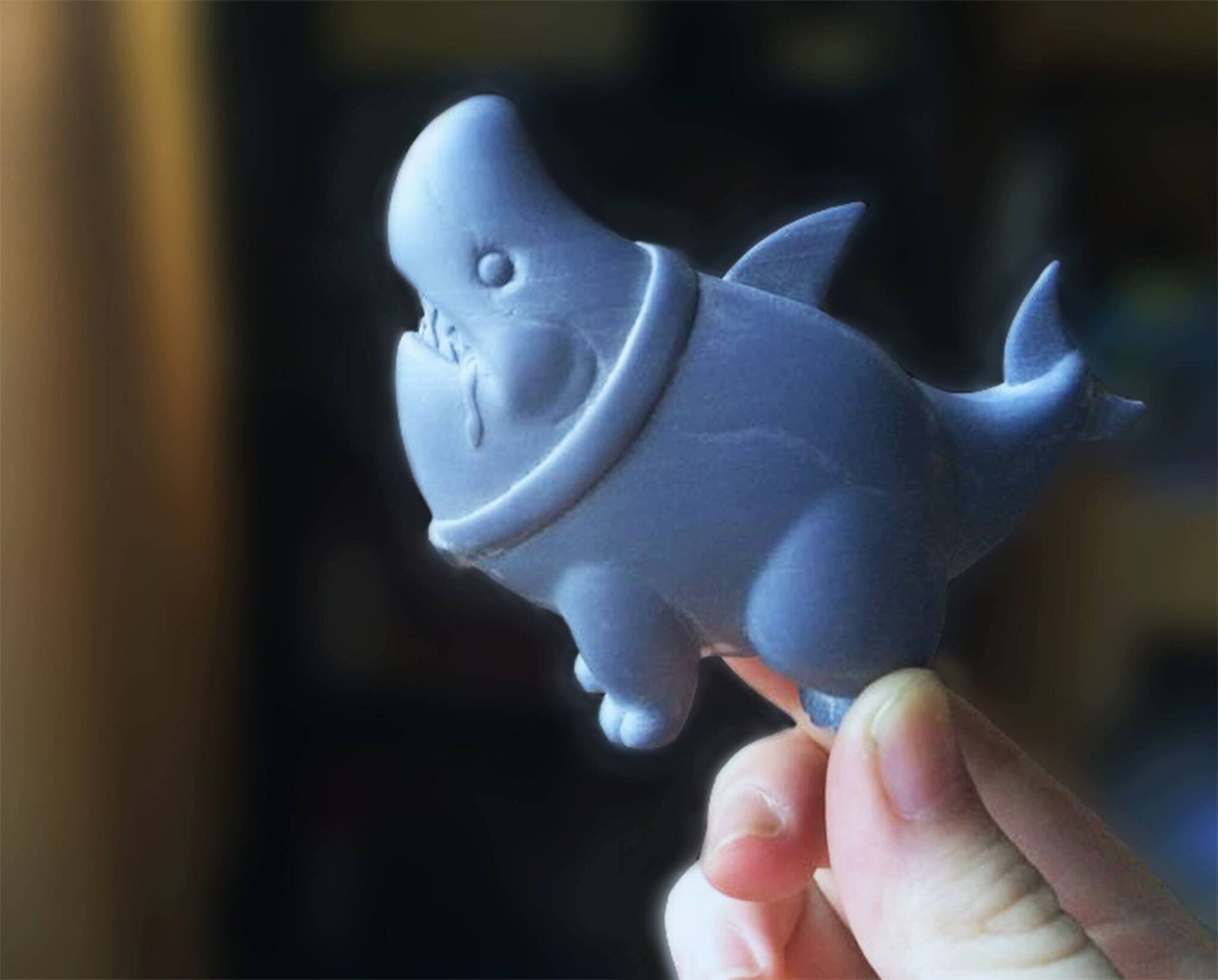 Sharky The Foolish Shark By Chubby Bear Studio - The Toy Chronicle