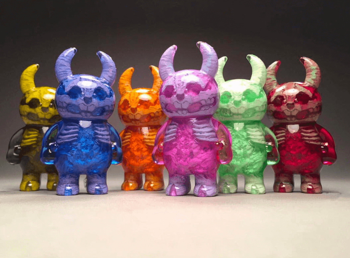 Infected Mini UAMOU By Scott Wilkowski x UAMOU - The Toy Chronicle