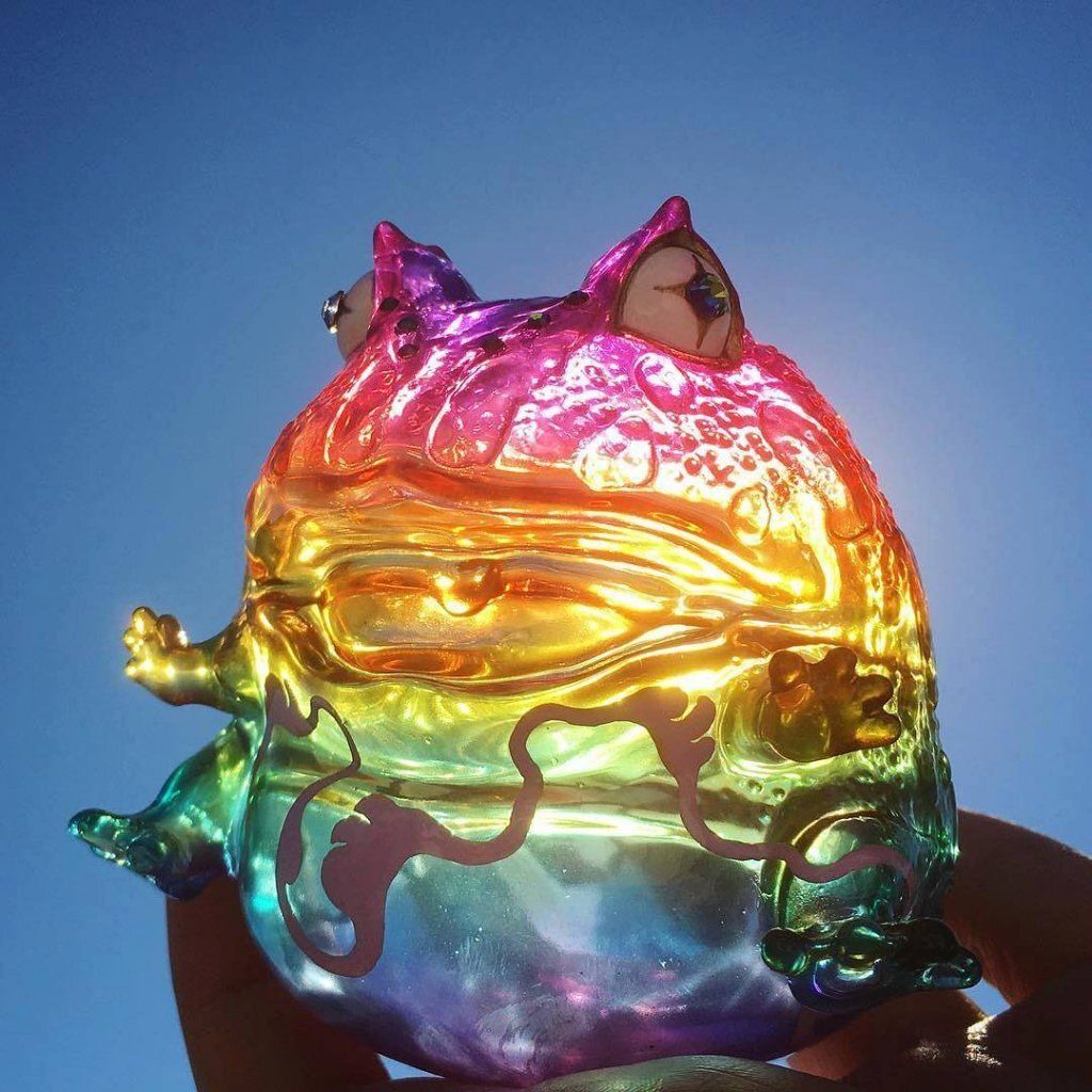 Heavenly Rainbow Toads By Candie Bolton x RedHotStyle - The Toy Chronicle