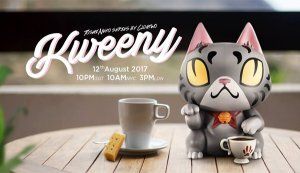 Kweeny Toshi Neko Series By Clogtwo x Mighty Jaxx - The Toy Chronicle