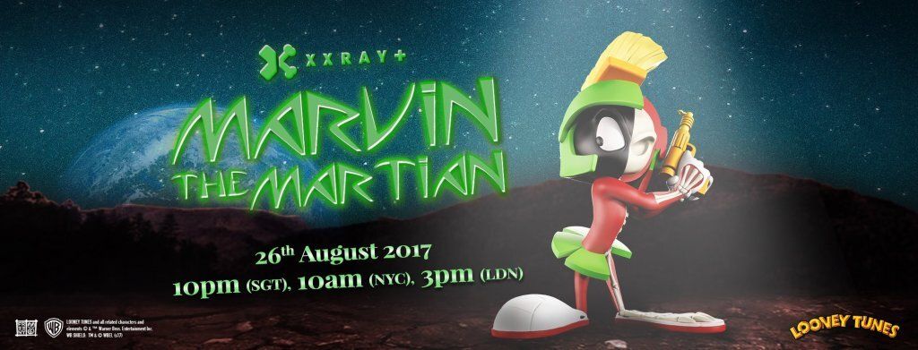 Marvin the Martian XXRAY PLUS By Jason Freeny x Mighty Jaxx - The Toy ...