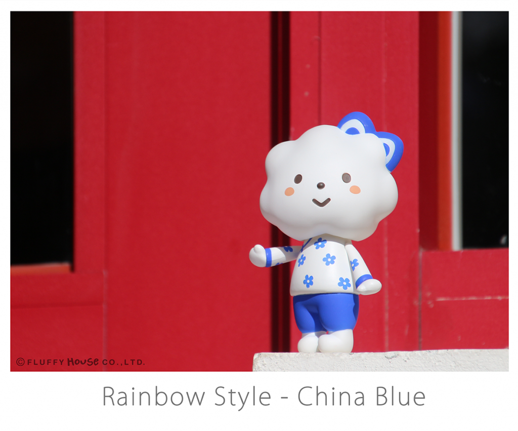Miss Rainbow Style in China Blue By Fluffy House - The Toy Chronicle