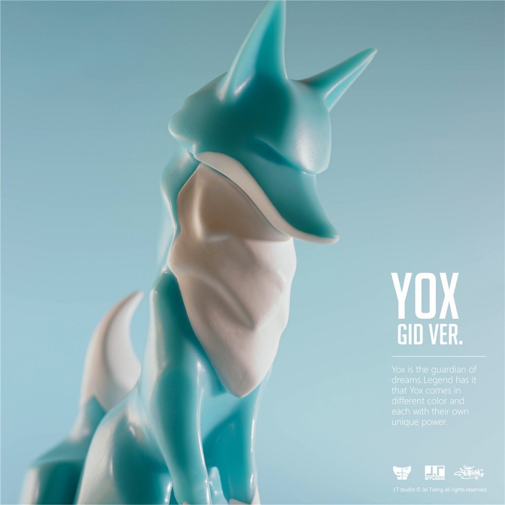 YOX GID Blue By JT Studio Worldwide Release - The Toy Chronicle