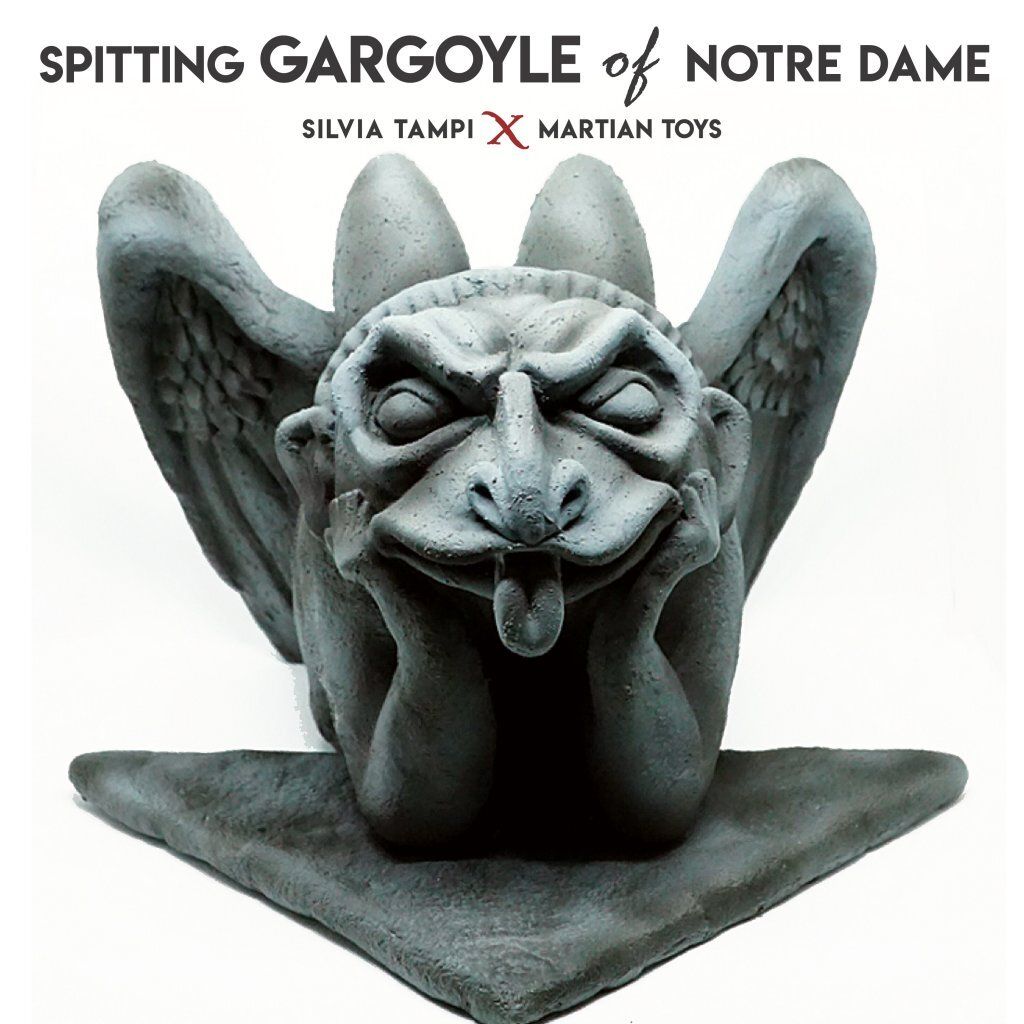 SPITTING GARGOYLE of NOTRE DAME By Silvia Tampi x Martian Toys - The ...