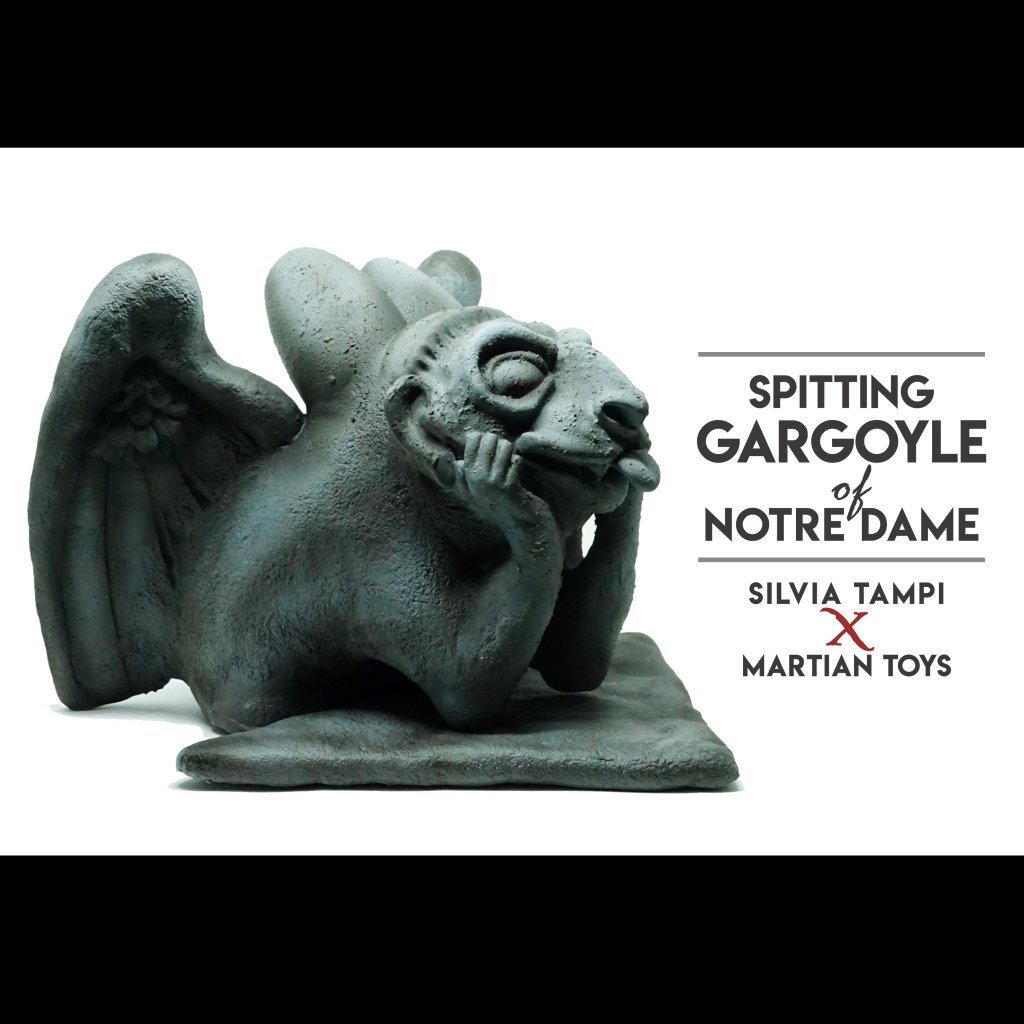 SPITTING GARGOYLE of NOTRE DAME By Silvia Tampi x Martian Toys - The ...