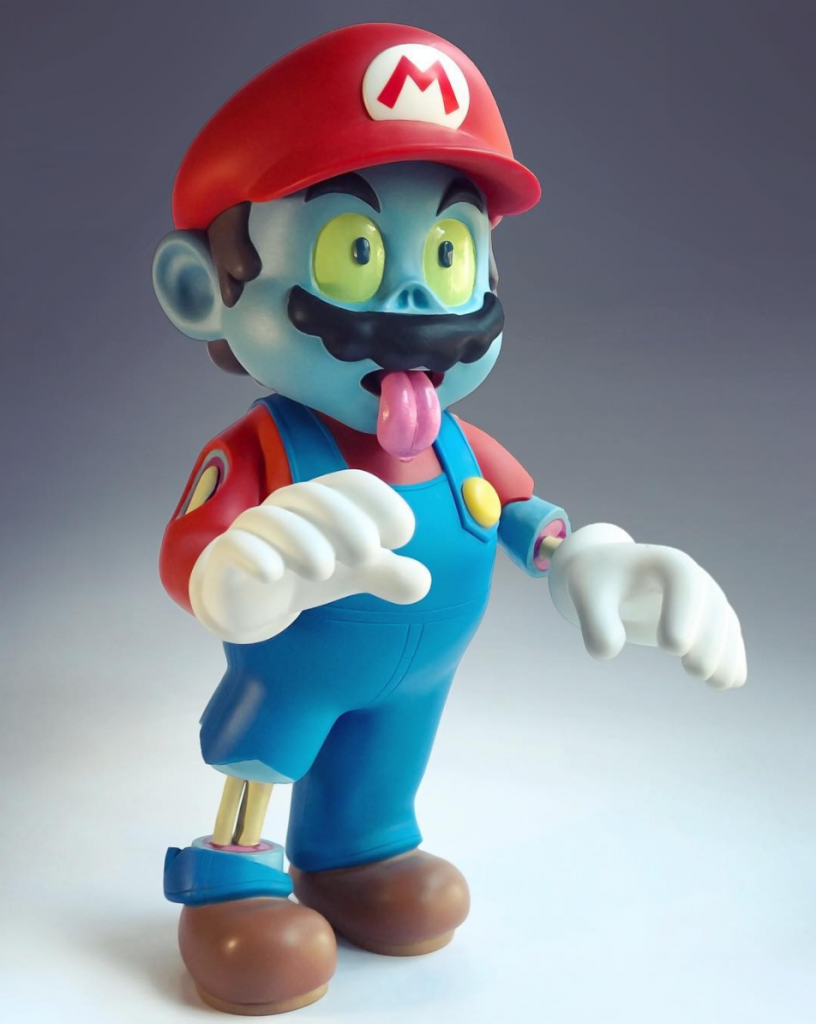 Zombie Mario STS By Luaiso Lopez x Pobber - The Toy Chronicle