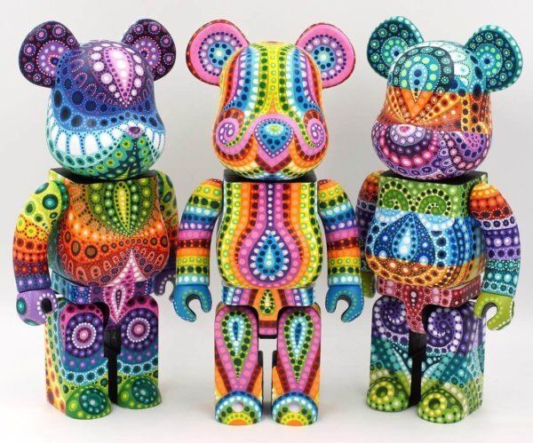 Custom 400% Rainbow Bearbricks by MP Gautheron! - The Toy Chronicle