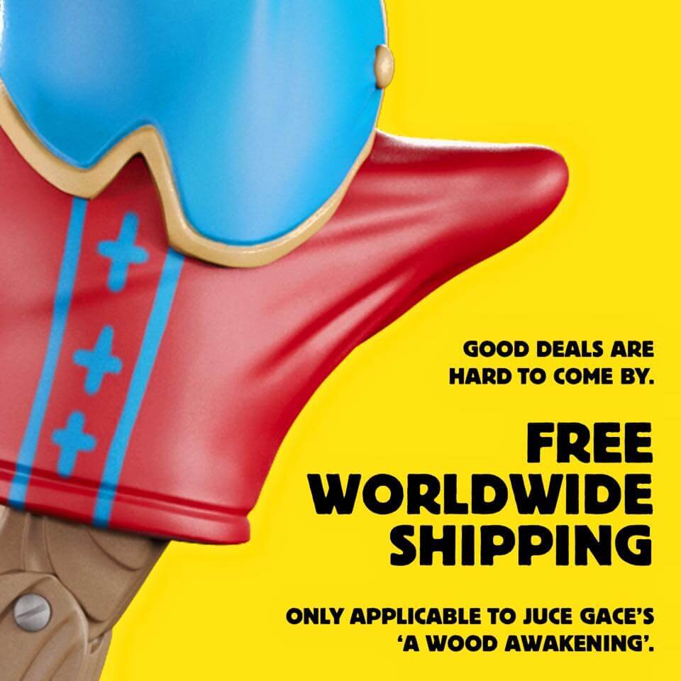 A Wood Awakening By Juce Gace x Mighty Jaxx - The Toy Chronicle