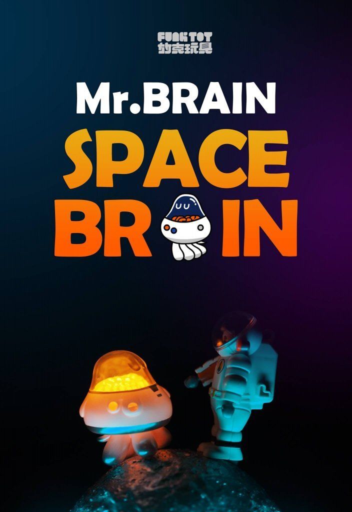 Mr BRAIN SPACE BRAIN First squad Orange Brain GID By FUNKToy - The Toy ...