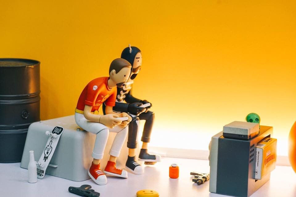 PunkBusters 펑크버스터즈 Retro Punk Rock Figures - The Toy Chronicle