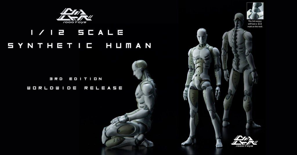 The Toy Chronicle | 1/12 scale Synthetic Human 3rd Edition By 1000toys