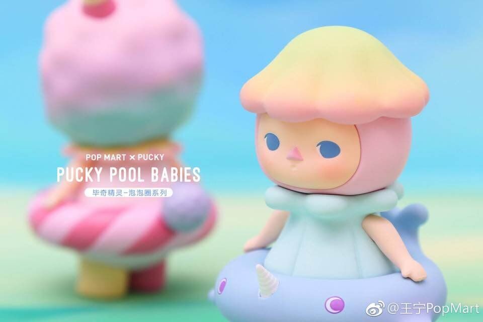 Pucky Pool Babies Mini Series By Pucky x POP MART - The Toy Chronicle