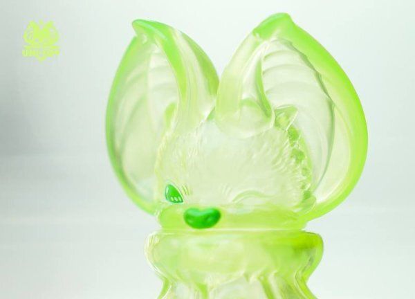 SITTING YOKI Clear Green STS edition By UNITOY - The Toy Chronicle