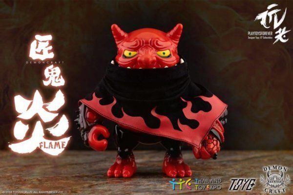 Demon Craft on FIRE Edition By Scotty W Toys x Playtoysforever x ...