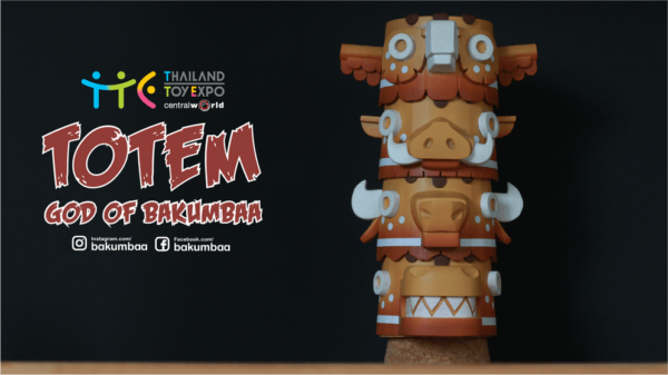 TOTEM God of Bakumbaa By Danai Seneesaowaluk x T-CUP - The Toy Chronicle