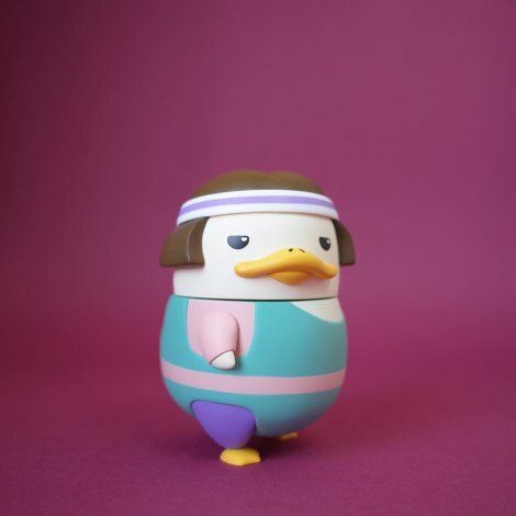 WRESTLING x AEROBICS DUCKOO By Chokocider - The Toy Chronicle