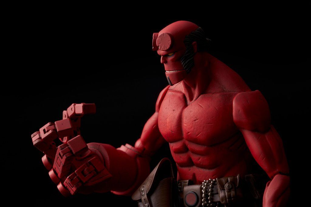HELLBOY Action Figure By Mike Mignola x 1000toys x Dark Horse Direct ...