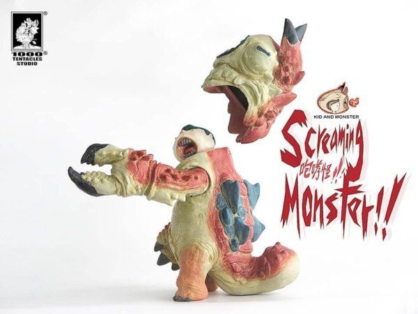 Screaming Monster - Scarlet Version By 1000Tentacles - The Toy Chronicle