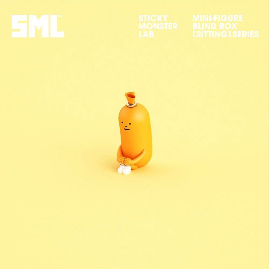 SML Mini Figure-Blind Box Sitting Series By STICKY MONSTER LAB - The ...
