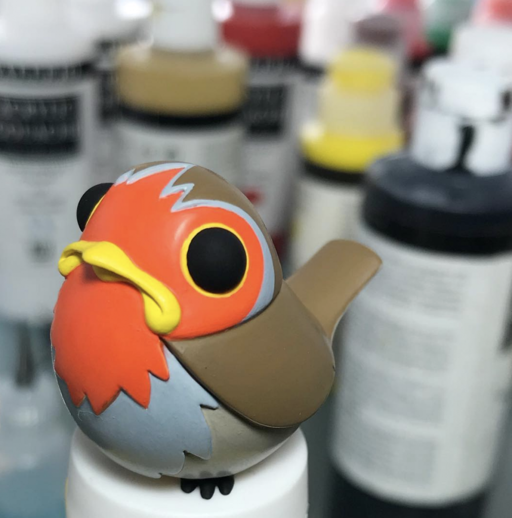 Mini Young Robin OG colour By Muffin Man - The Toy Chronicle