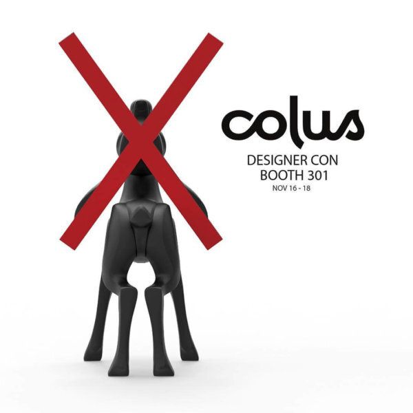 Colus at DesignerCon 2018 - The Toy Chronicle
