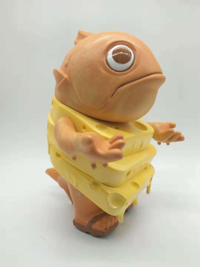 Cheese Maguro Senpai By Chino Lam x Mame Moyashi x Milk - The Toy Chronicle