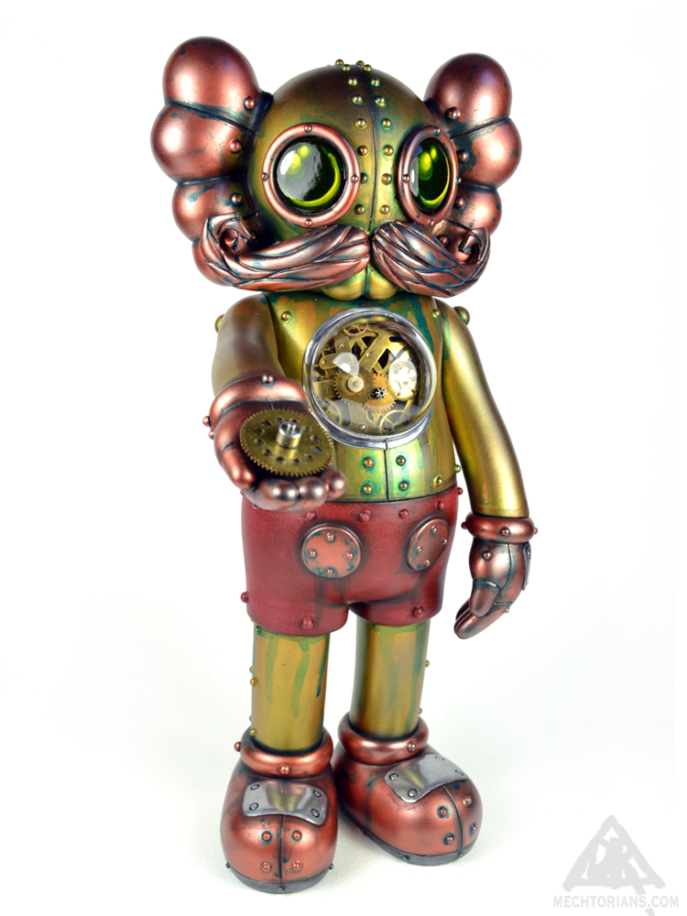 The Clockwork Companion by Doktor A x KAWS - The Toy Chronicle
