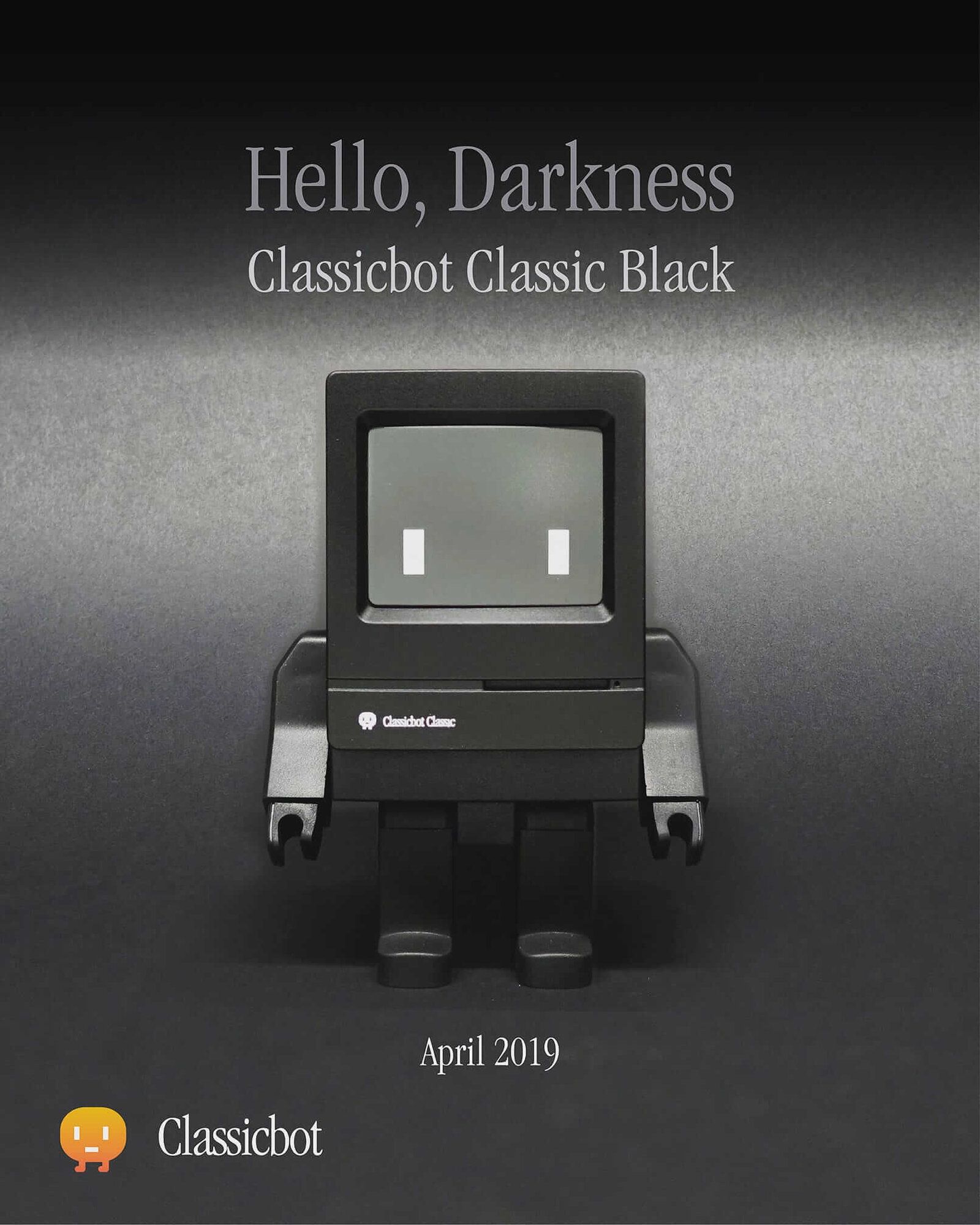 Classicbot Classic Black By Playsometoys - The Toy Chronicle