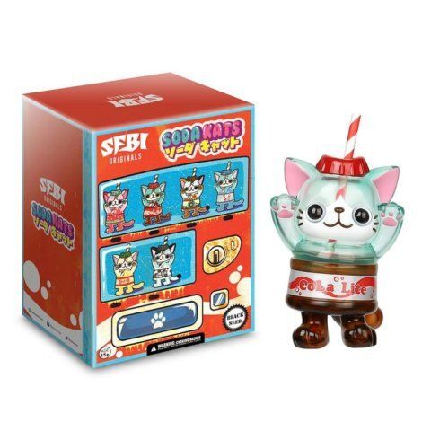 SODA KATS By Black Seed Toys x SFBI Originals - The Toy Chronicle